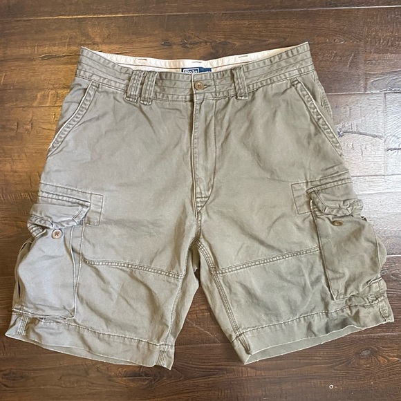 Polo Ralph Lauren | Shorts | Vintage Polo Ralph Lauren Olive Green Cargo Shorts | Poshmark